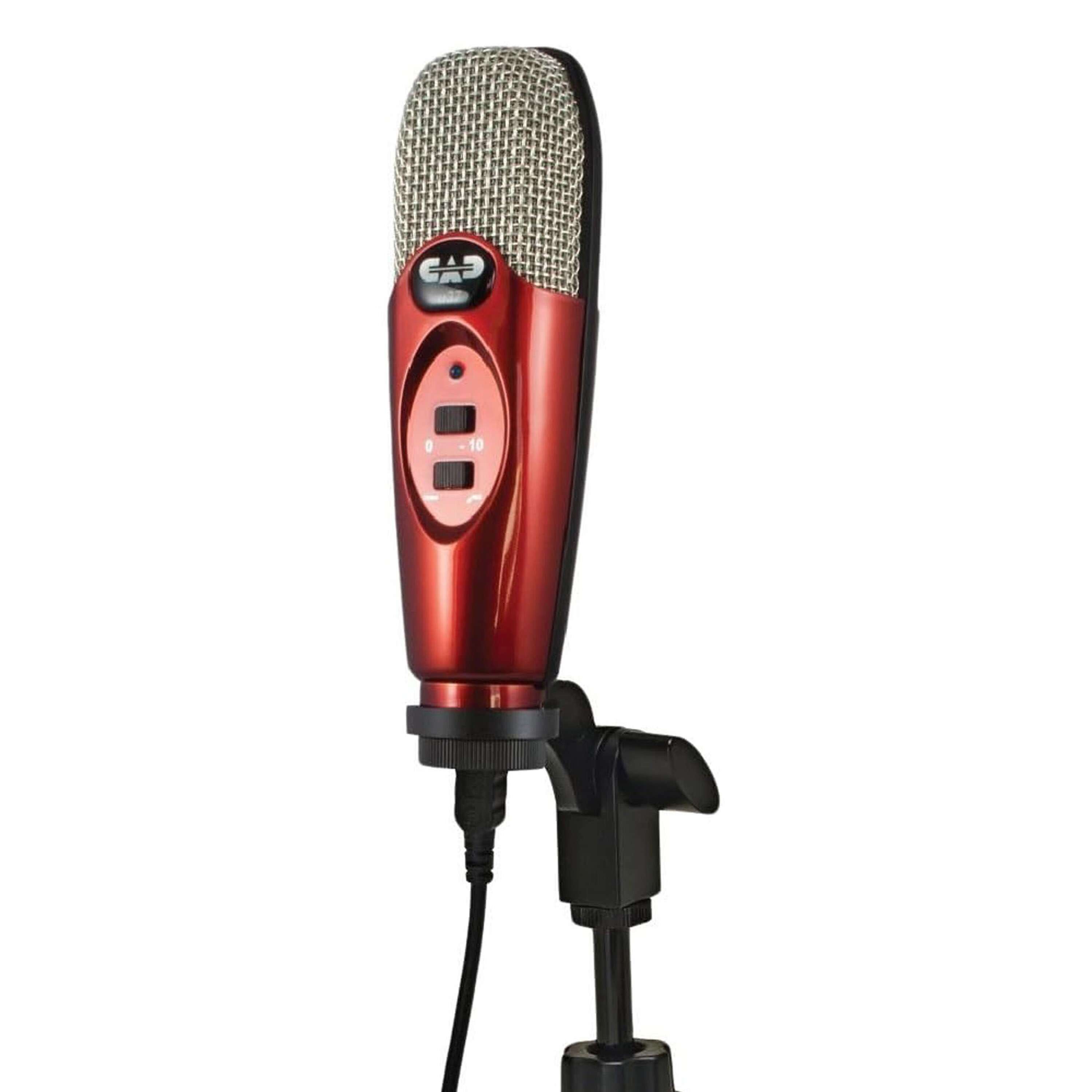 CAD Audio U37 USB Candy Apple Red #Aussteller #wieneu MIKROFON | DJ ...